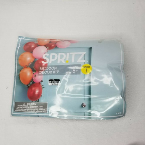 Spritz | Party Supplies | Spritz Balloon Arch With Greenery Pink Red ...